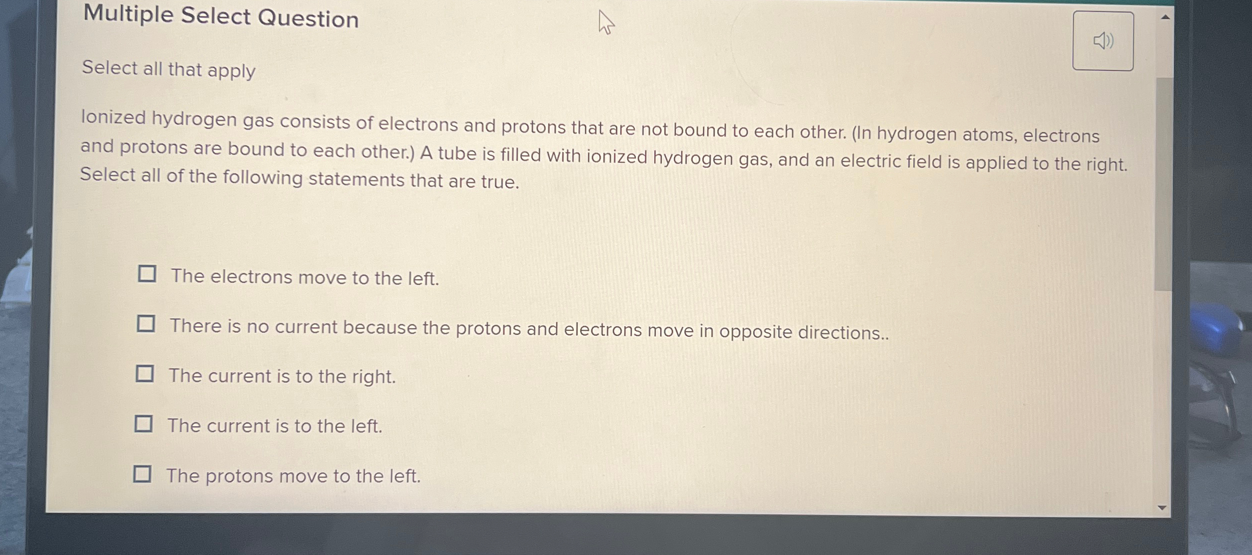 Solved Multiple Select QuestionSelect all that applyIonized | Chegg.com