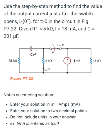 Solved Use the step-by-step method to find the valueof the | Chegg.com