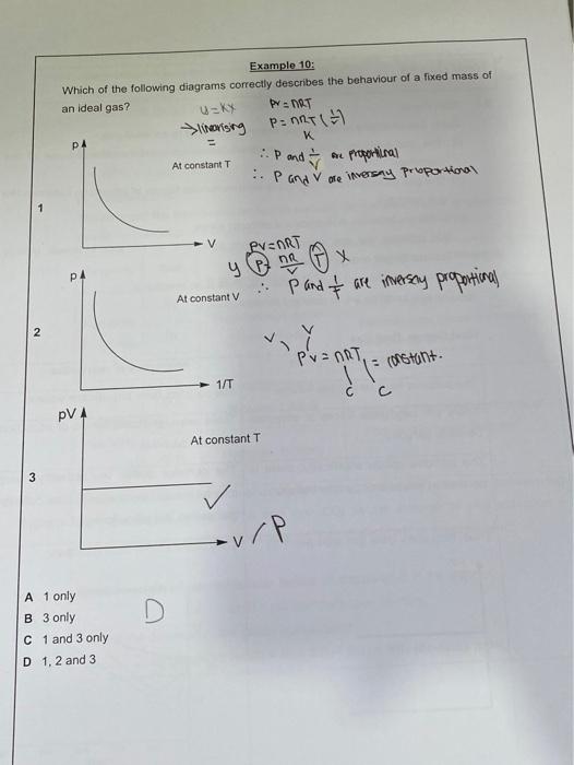 Solved Example 10: Which of the following diagrams correctly | Chegg.com