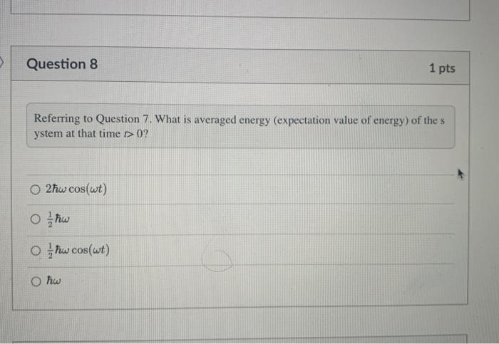 Solved Now consider a particle of mass m in the harmonic | Chegg.com