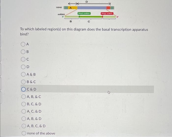 Solved To which labeled region(s) on this diagram does the | Chegg.com