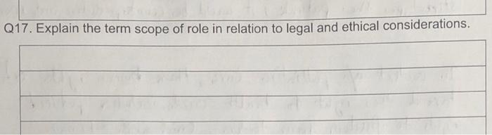 Solved Q16 & 17 Just a small answer of 30-40 words please. | Chegg.com