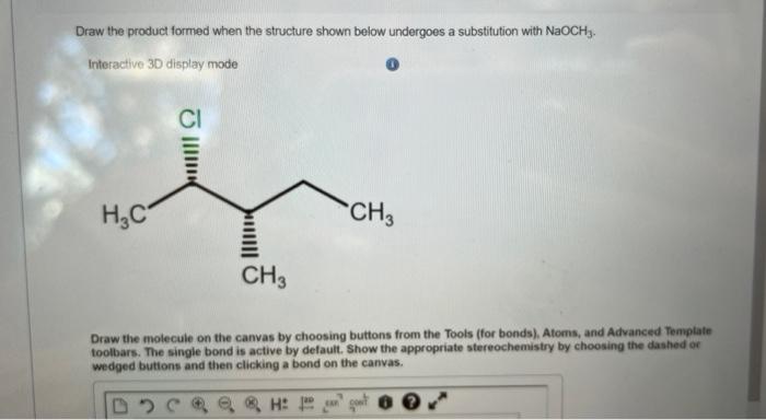 Solved Draw the product formed when the structure shown | Chegg.com