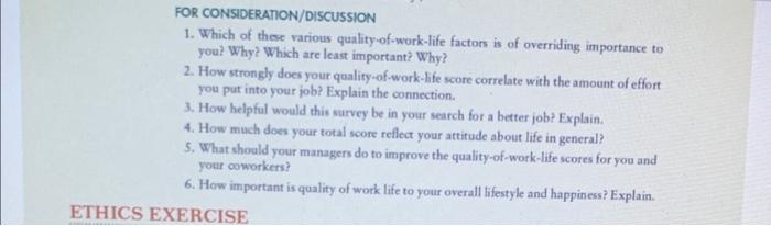 Solved FOR CONSIDERATION/DISCUSSION 1. Which of these | Chegg.com