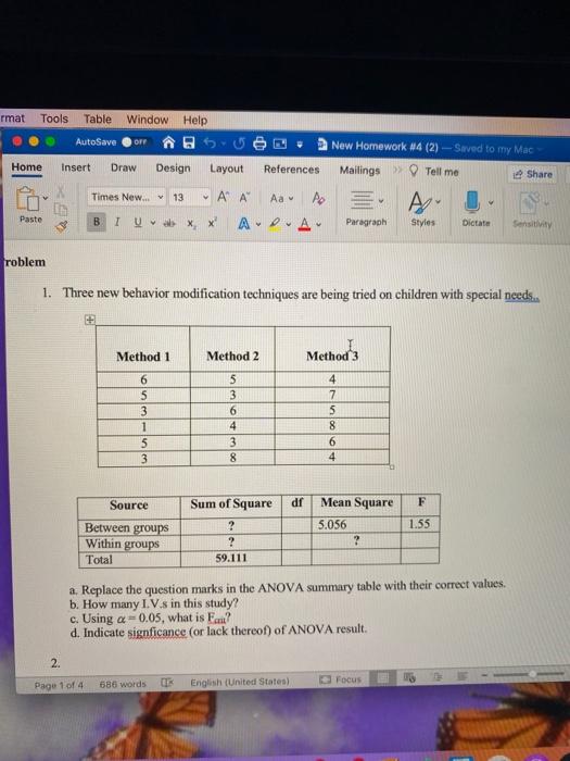 Solved rmat Tools Table Window Help OF SUO AutoSave New | Chegg.com