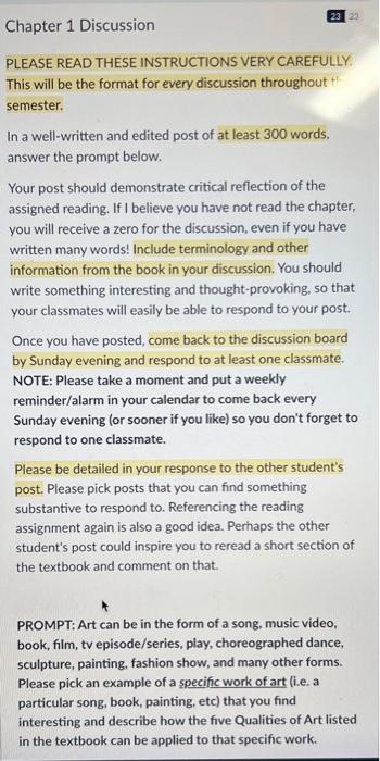Intro into Theatre: 300 word discussion on the | Chegg.com