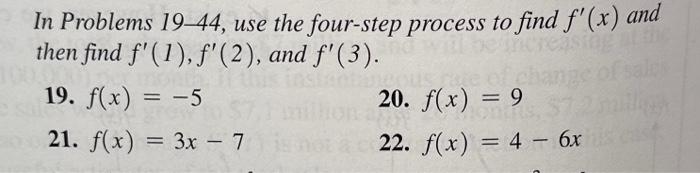 Solved #21 please. use four step process. i am confused | Chegg.com Solved #21 please. use four step process. i am confused | Chegg.com