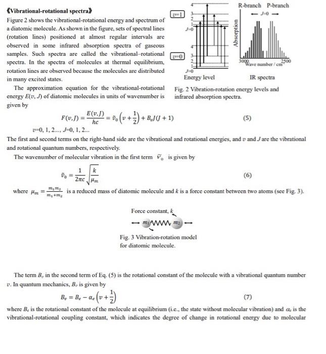 Solved D plz caculate the molecular constants. Be - 7 ale : | Chegg.com