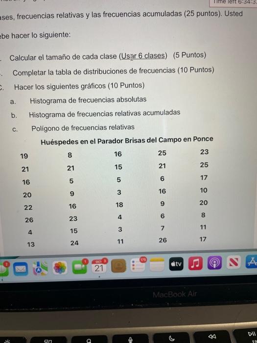Construct and group the following data into classes. | Chegg.com