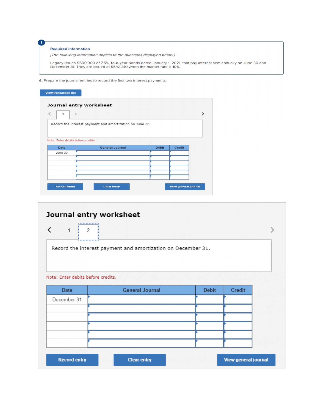 Solved Required information[The following information | Chegg.com