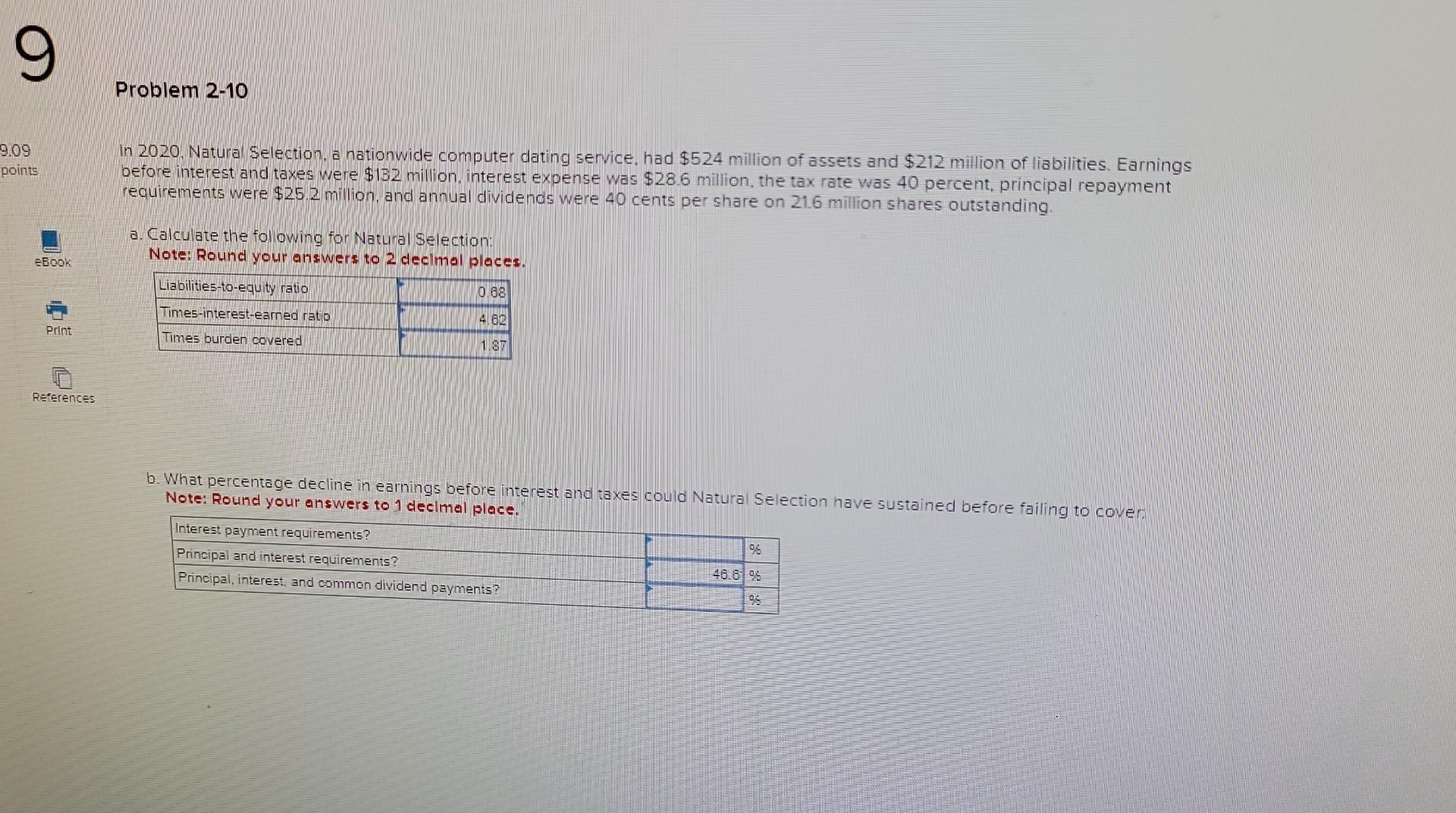 Solved In 2020. Natural Selection, a nationwide computer | Chegg.com
