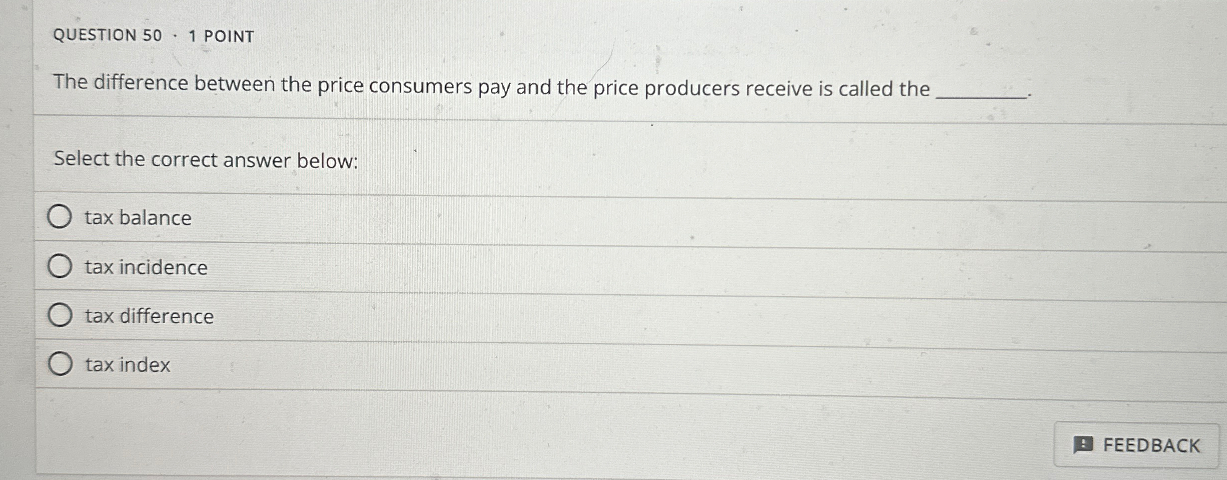 Solved QUESTION 50 - 1 POINTThe difference between the | Chegg.com Solved QUESTION 50 - 1 POINTThe difference between the | Chegg.com