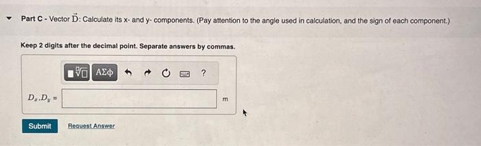 Solved Learning Goal: Vector Addition: Graphical method | Chegg.com