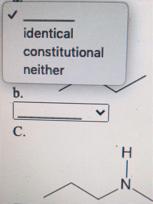 Solved Compare the two structural formulas in each set. Do | Chegg.com