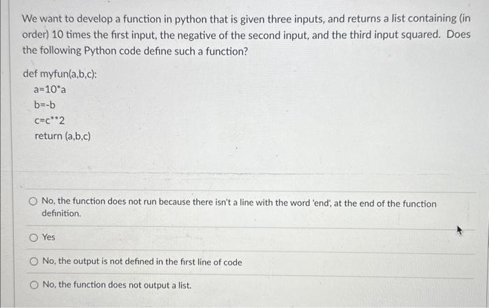 Solved Consider the following python code: a=[] for i in | Chegg.com