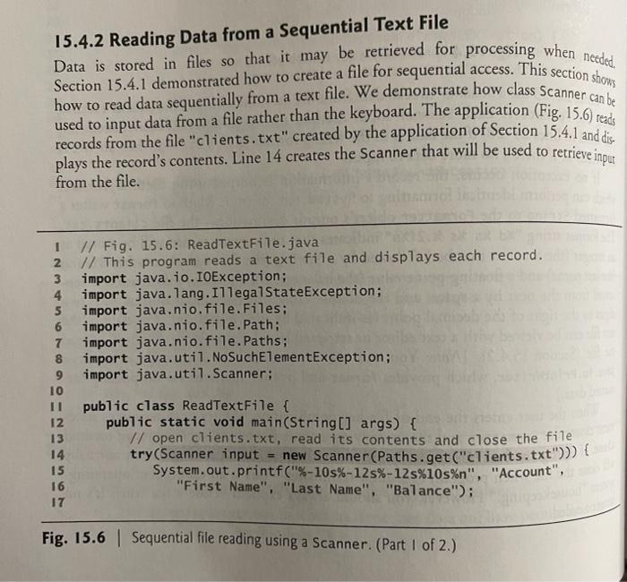 Solved Example: Getting File and Directory Information | Chegg.com