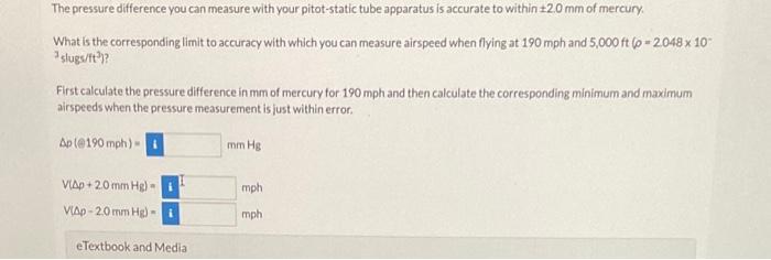 Solved The pressure difference you can measure with your | Chegg.com