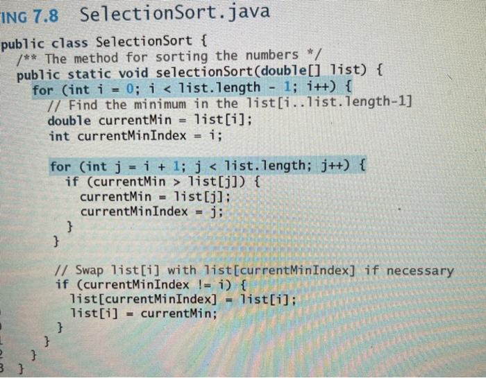 Solved write a program that sorts an array using various | Chegg.com