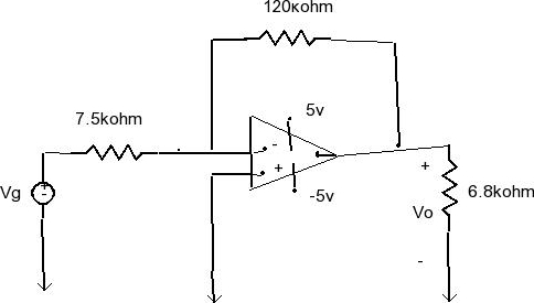 Solved Calculate the output current from the op-amp when Vo | Chegg.com