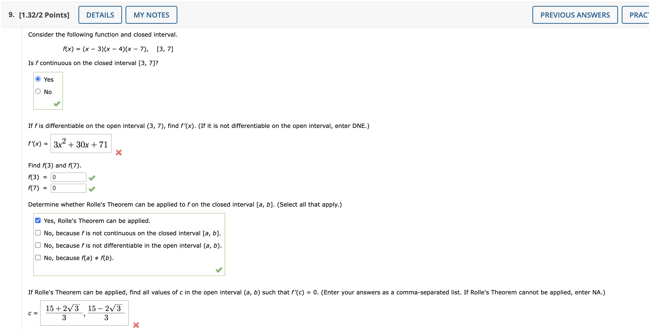 Solved msec msec y=3. (Round ﻿your answer to ﻿three decimal | Chegg.com