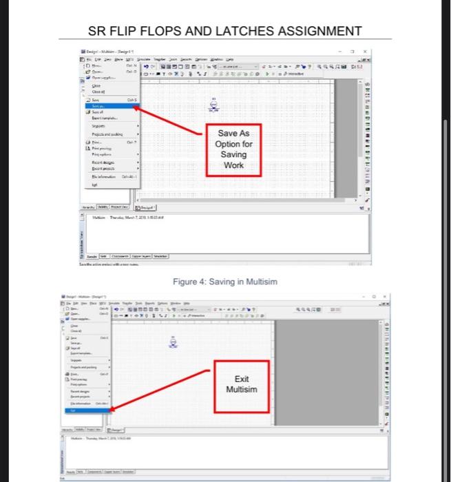 Solved SR FLIP FLOPS AND LATCHES ASSIGNMENT 1. A Set-Reset | Chegg.com