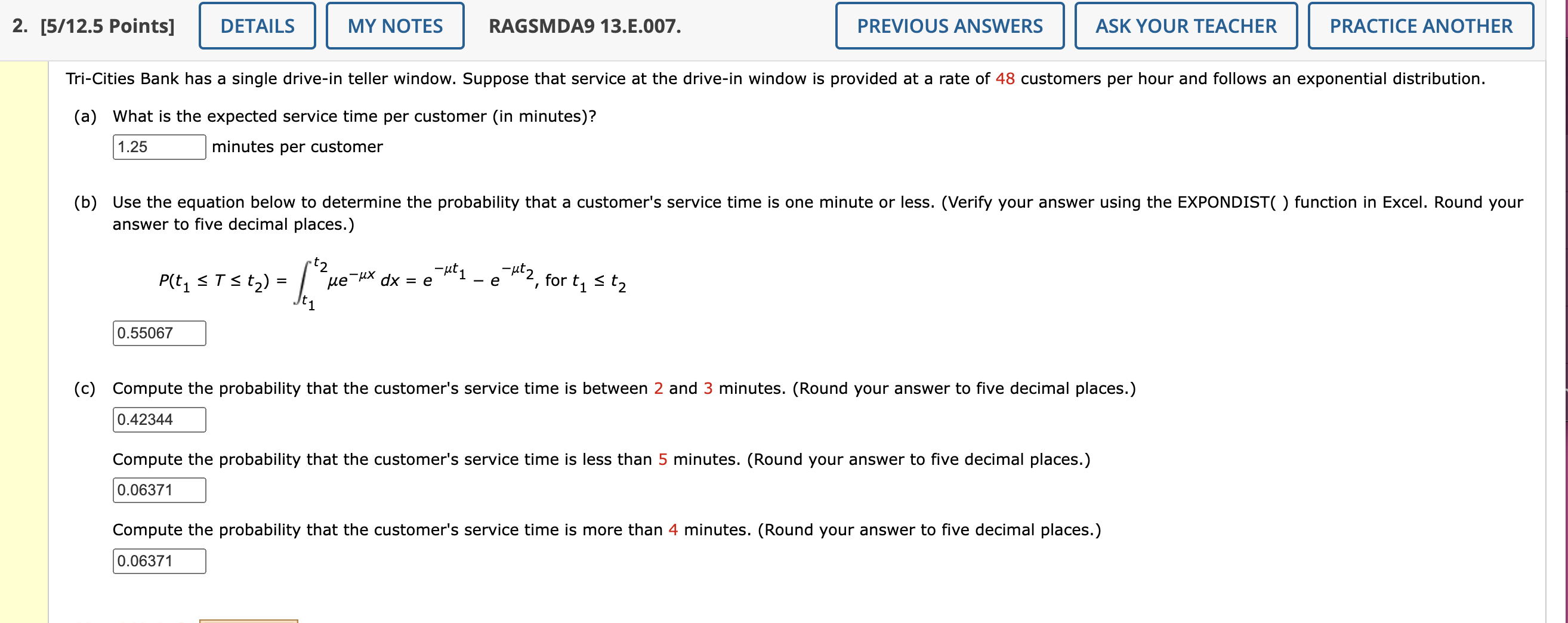 Solved Tri-Cities Bank has a single drive-in teller window. | Chegg.com