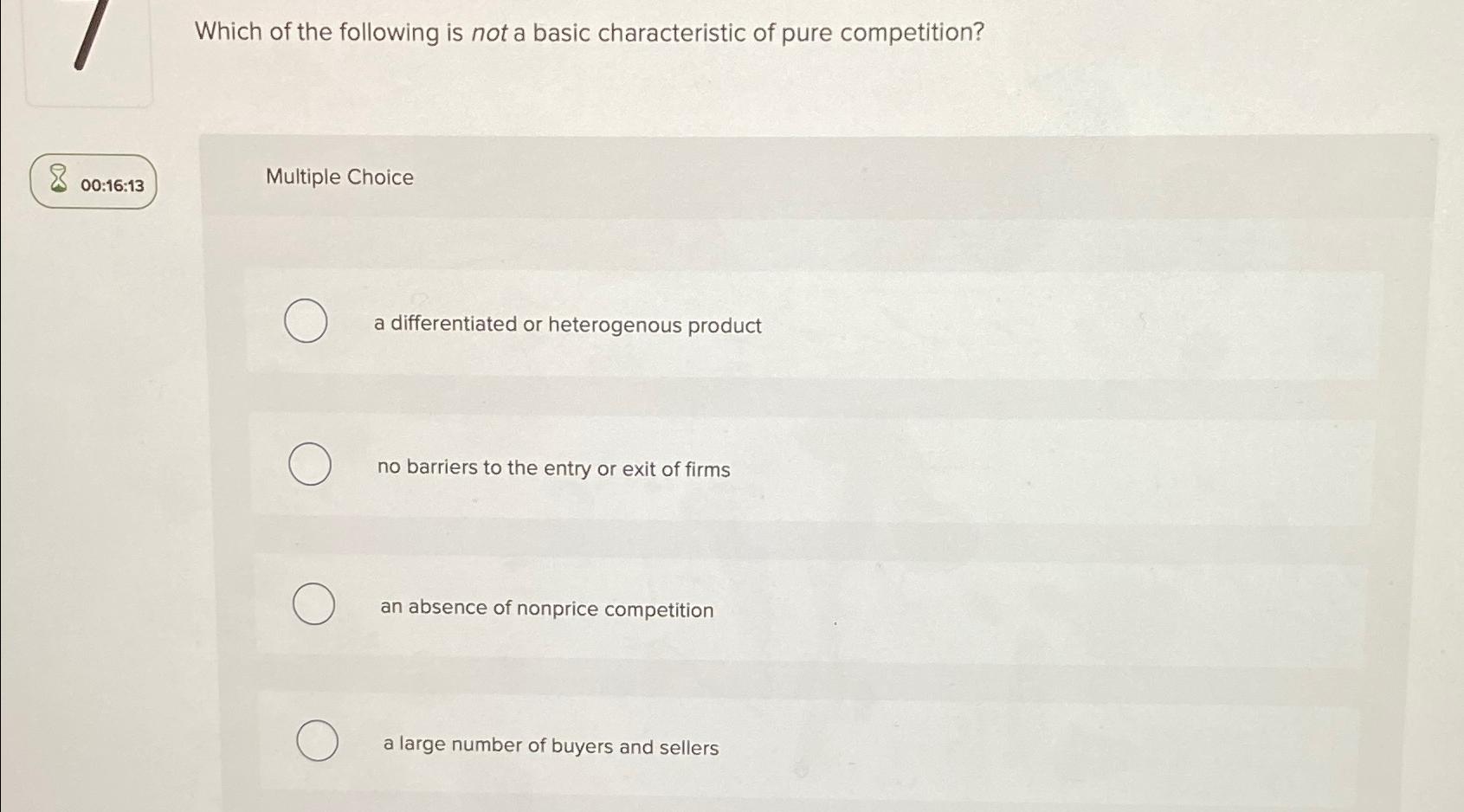 Solved Which of the following is not a basic characteristic | Chegg.com