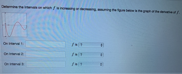Solved Determine the intervals on which f is increasing or | Chegg.com