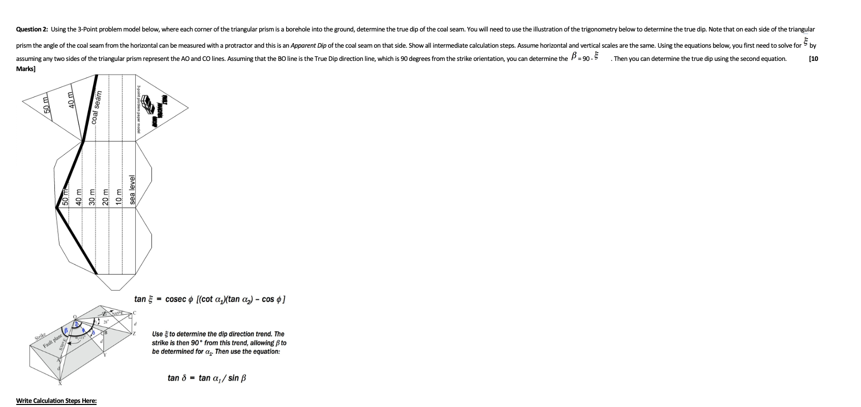 Solved Question 2: Using the 3-Point problem model below, | Chegg.com