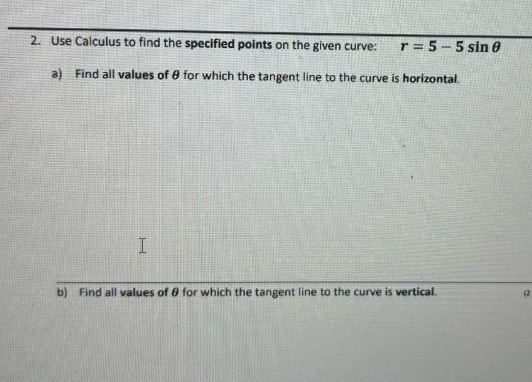 Solved Use Calculus to find the specified points on the | Chegg.com