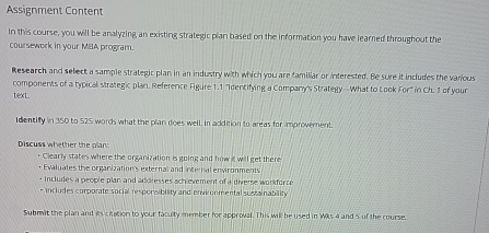 Solved Assignment ContentIn this course, you will be | Chegg.com