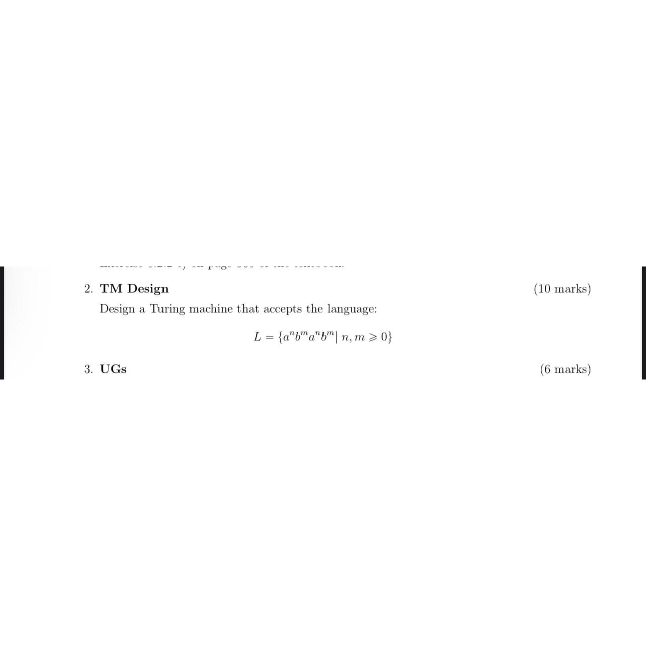 Solved TM Design(10 marks)Design a Turing machine that | Chegg.com Solved TM Design(10 marks)Design a Turing machine that | Chegg.com