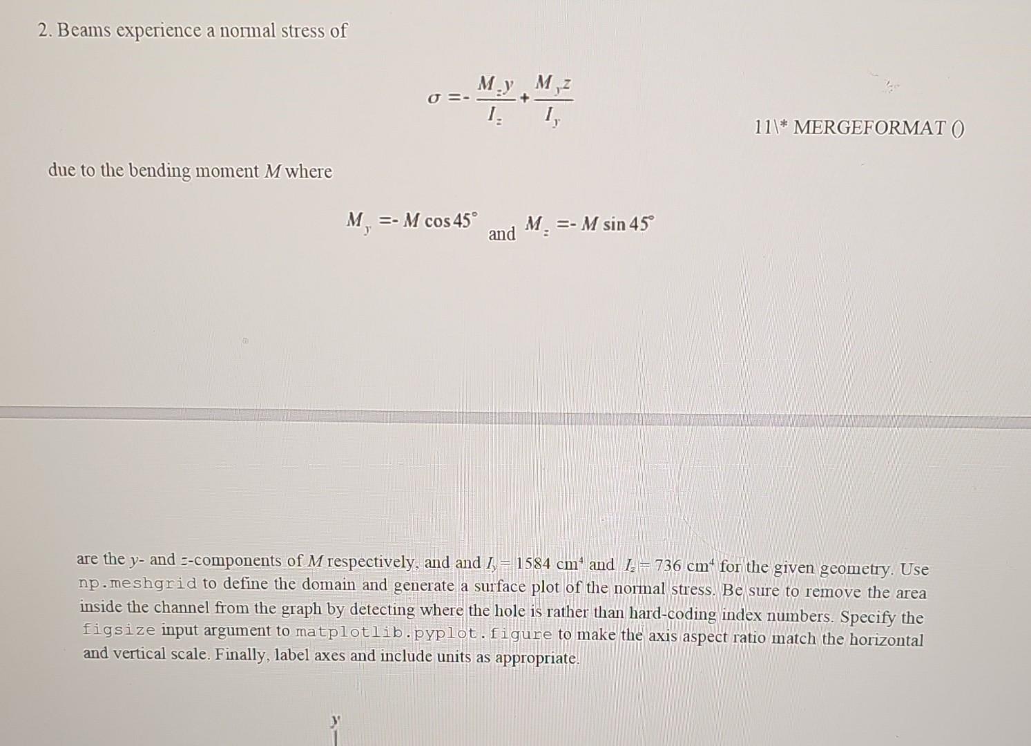 Solved 1. Plot the function y=2sin(x)−3cos(2x) on the domain | Chegg.com