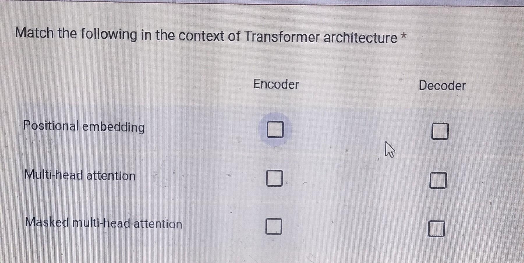 Solved Match the following correctly? | Chegg.com