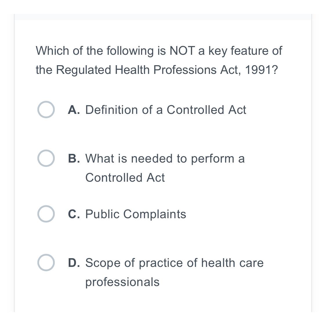Solved Which of the following is NOT a key feature of the | Chegg.com