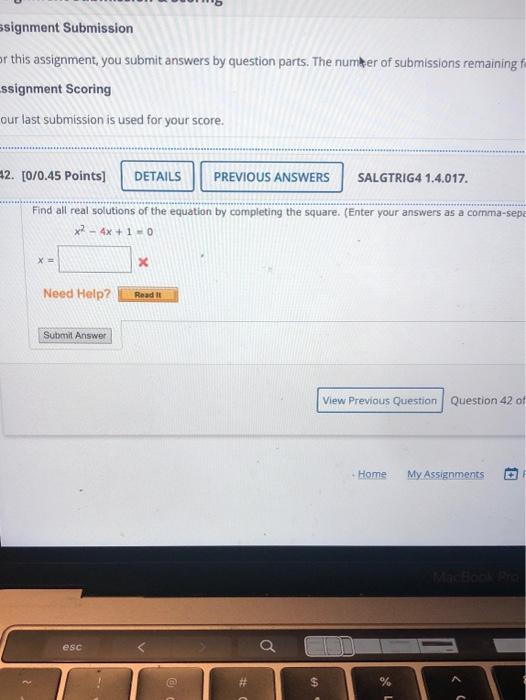 Solved ssignment Submission or this assignment, you submit | Chegg.com