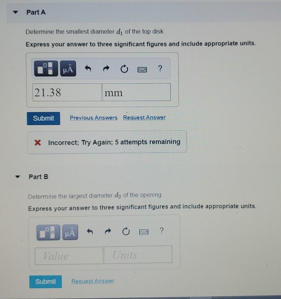 Solved Problem 1.85 The assembly consists of three disks A, | Chegg.com
