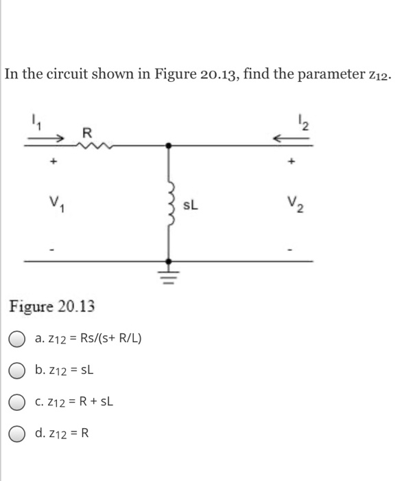 Solved In the circuit shown in Figure 20.13, find the | Chegg.com