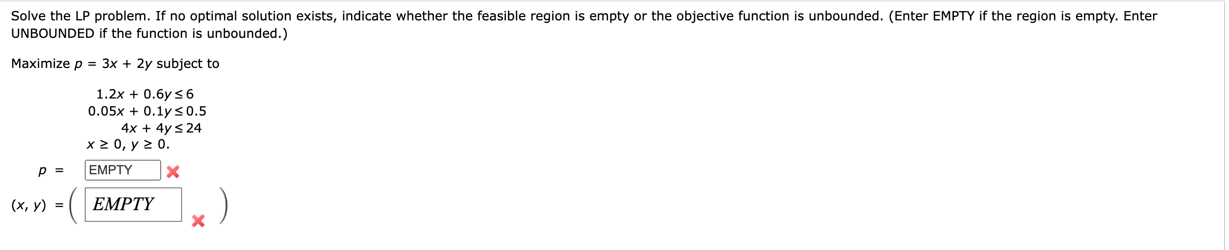Solved UNBOUNDED if the function is unbounded.)Maximize | Chegg.com