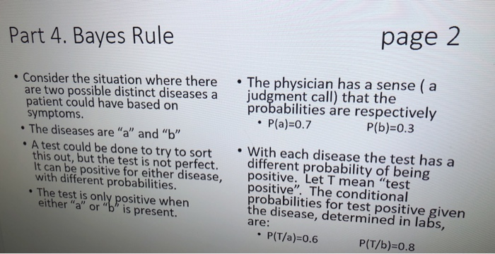 Solved Refer to the Module 4 application of Bayes Rule | Chegg.com