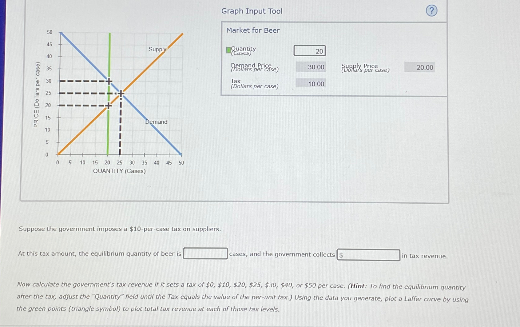 Solved Graph Input ToolMarket for | Chegg.com