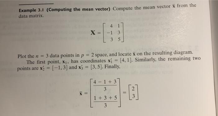 Solved 3.14. Consider the data matrix X in Exercise 3.1. We | Chegg.com