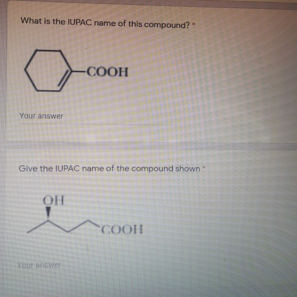 Solved The common name of the compound is Eto OE Your answer | Chegg.com