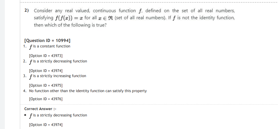 Solved 2) Consider any real valued, continuous function f, | Chegg.com