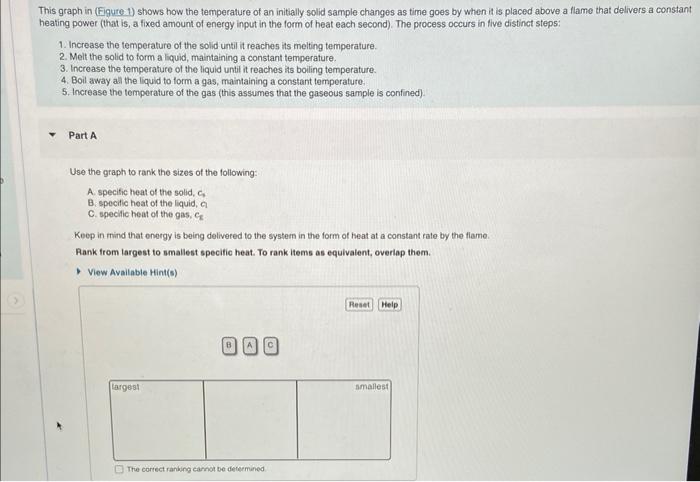 Solved Specific Heat, Heat of Transtormation, and | Chegg.com