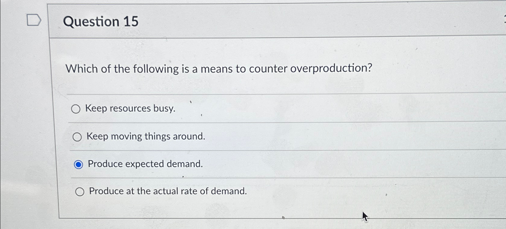 Solved Question 15Which of the following is a means to | Chegg.com