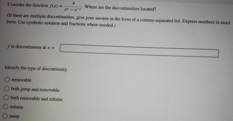 Solved Let S be the function f(x) = x² - c for x