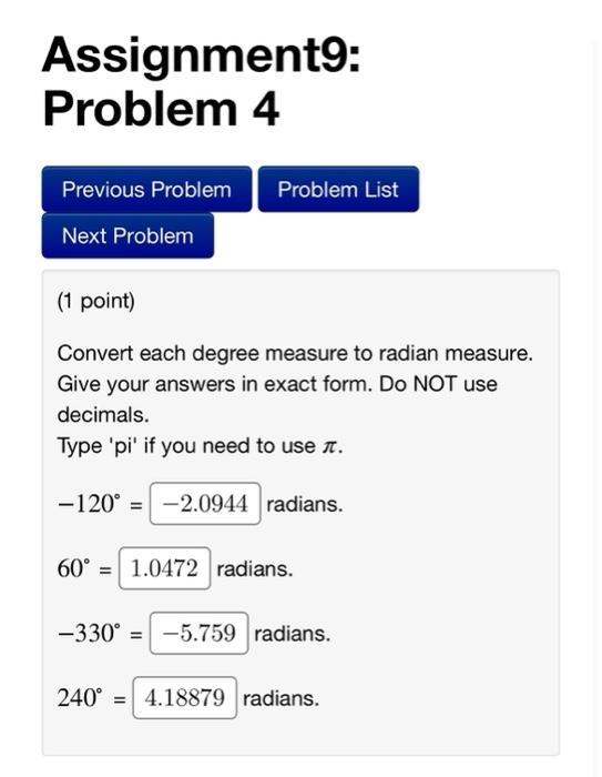 Solved Assignments Problem 2 Previous Problem Problem List 8383