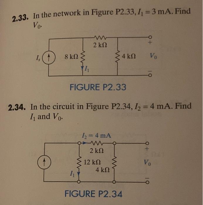 Solved 2.32. Find V0 in the circuit in Figure P2.32. FIGURE | Chegg.com