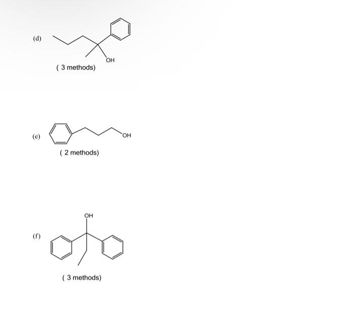 Solved 2. RETROSYNTHESIS: Instructions: For each of the | Chegg.com